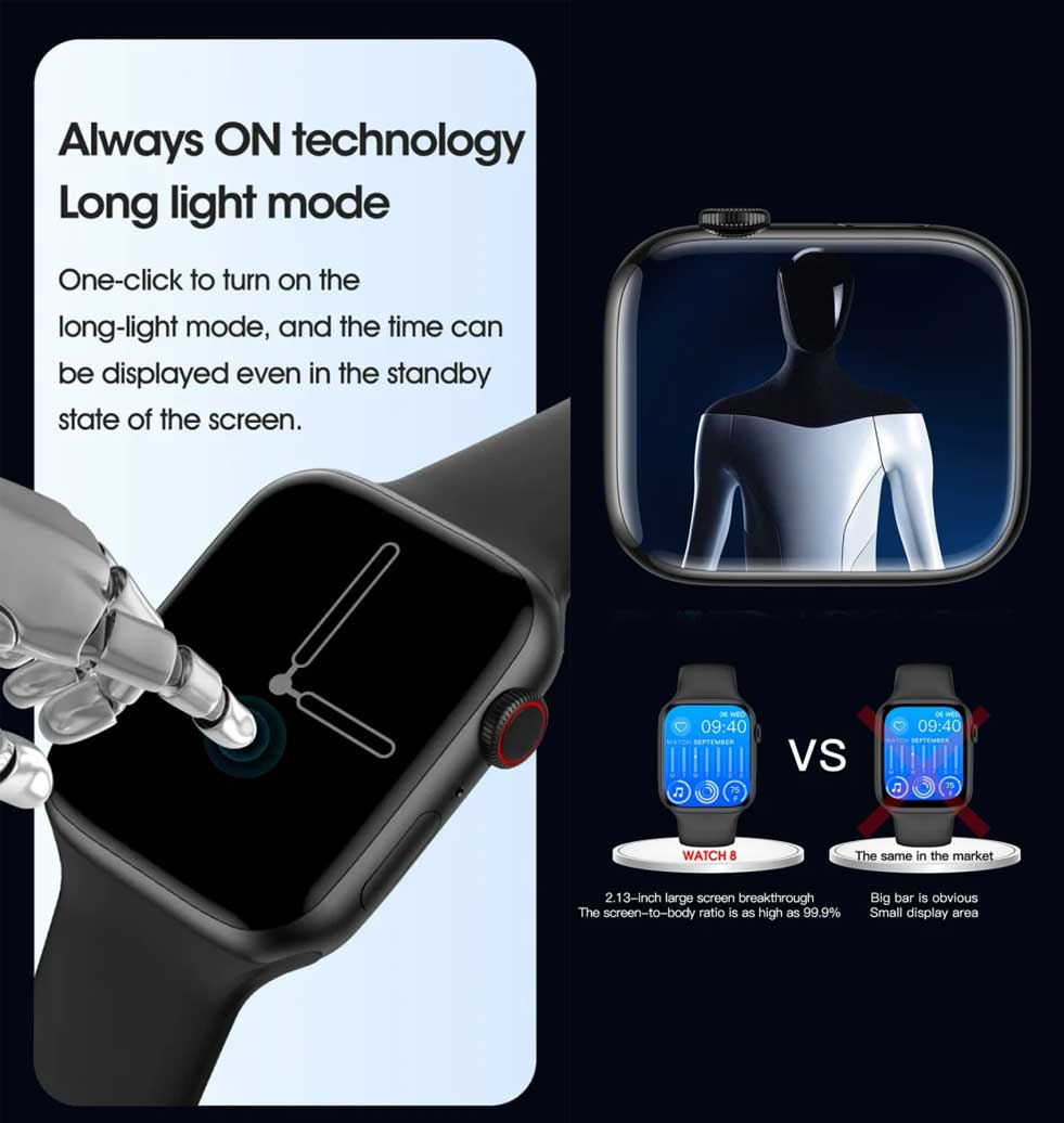 WiWU SW01 Pro Bluetooth Calling Smart Watch